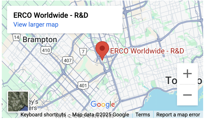 Locations | ERCO Worldwide